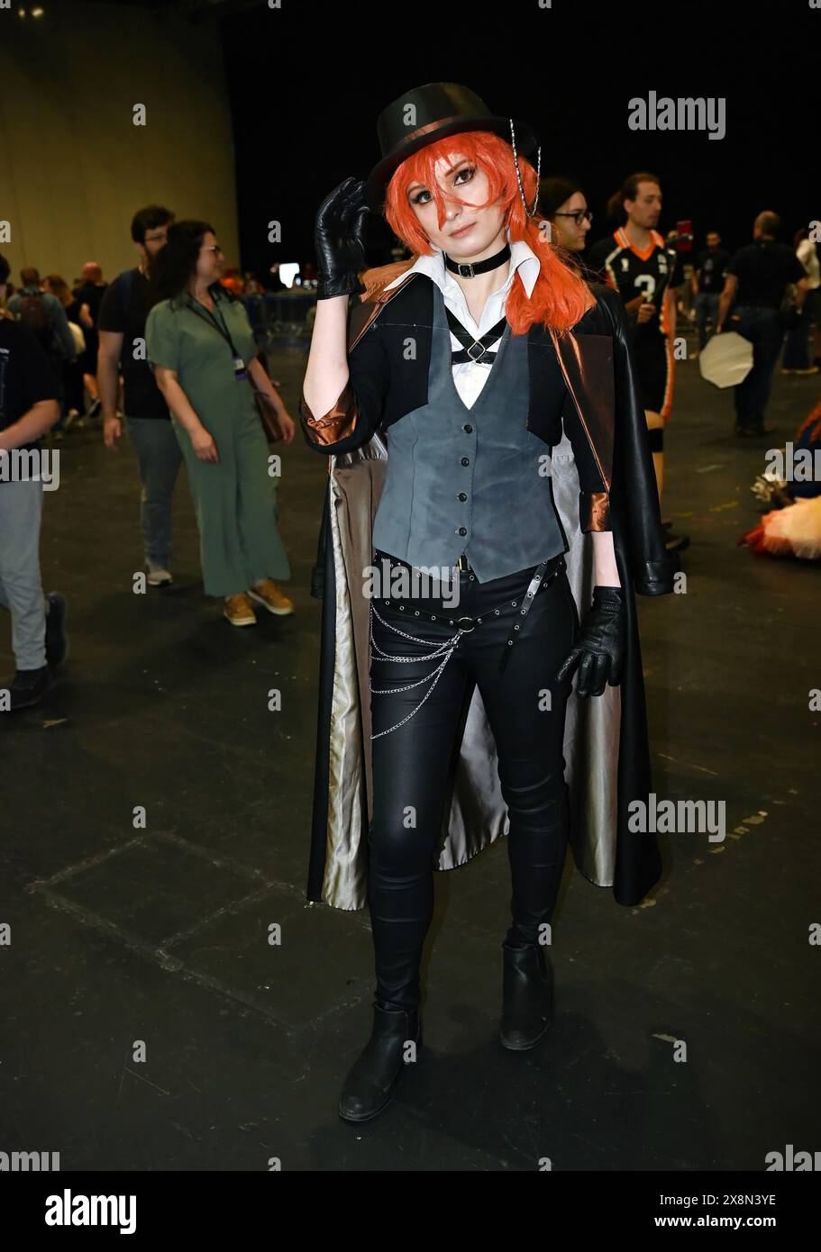 LONDON, ENGLAND - MAY 26 2024: Thousands attends the MCM Comic Con ...