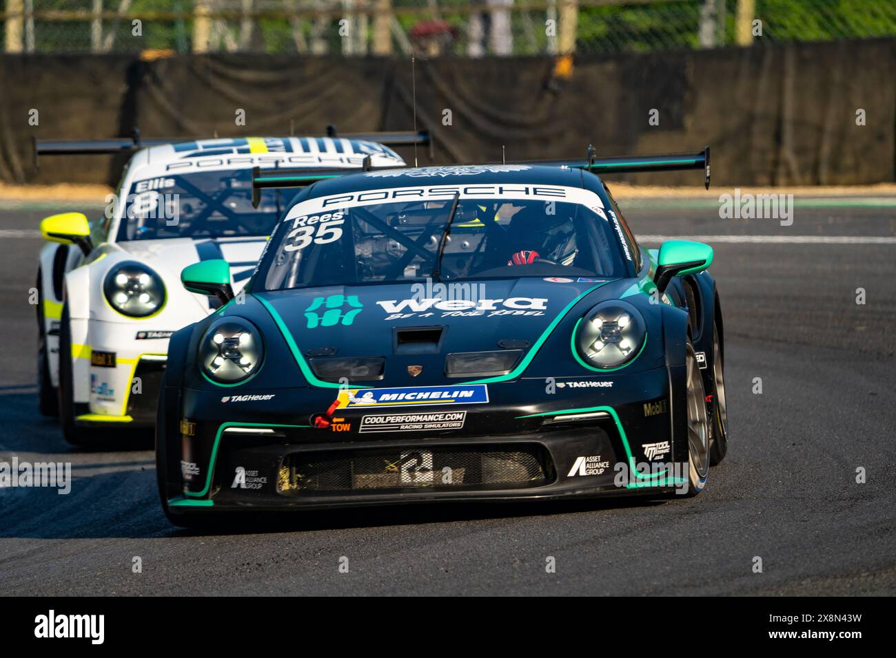 Sevenoaks, Kent - May 11th 2024: Porsche Carrera Cup Great Britain Race ...