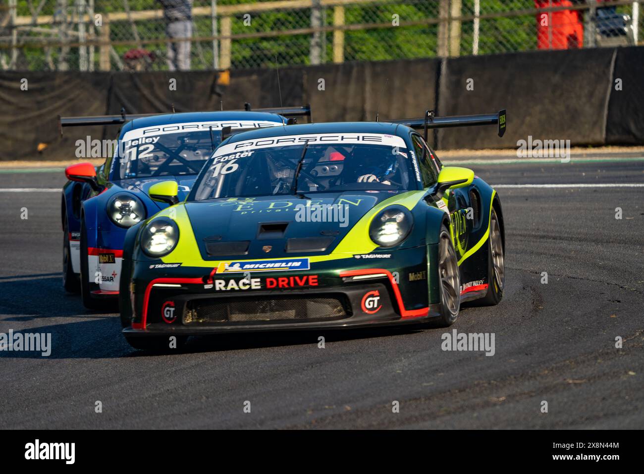 Sevenoaks, Kent - May 11th 2024: Porsche Carrera Cup Great Britain Race ...