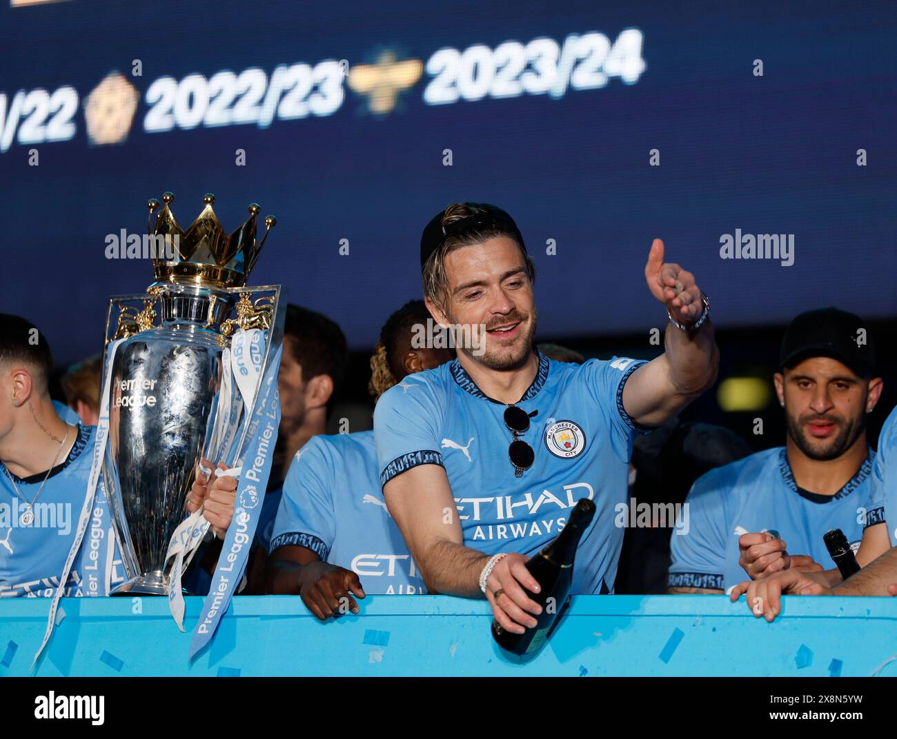 Jack grealish manchester city parade hi-res stock photography and ...