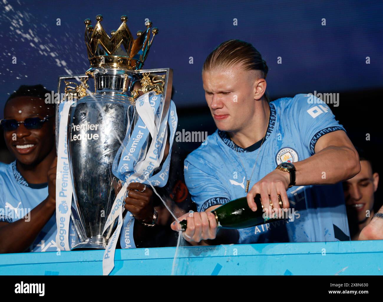 Erling haaland man city celebration hi-res stock photography and images ...