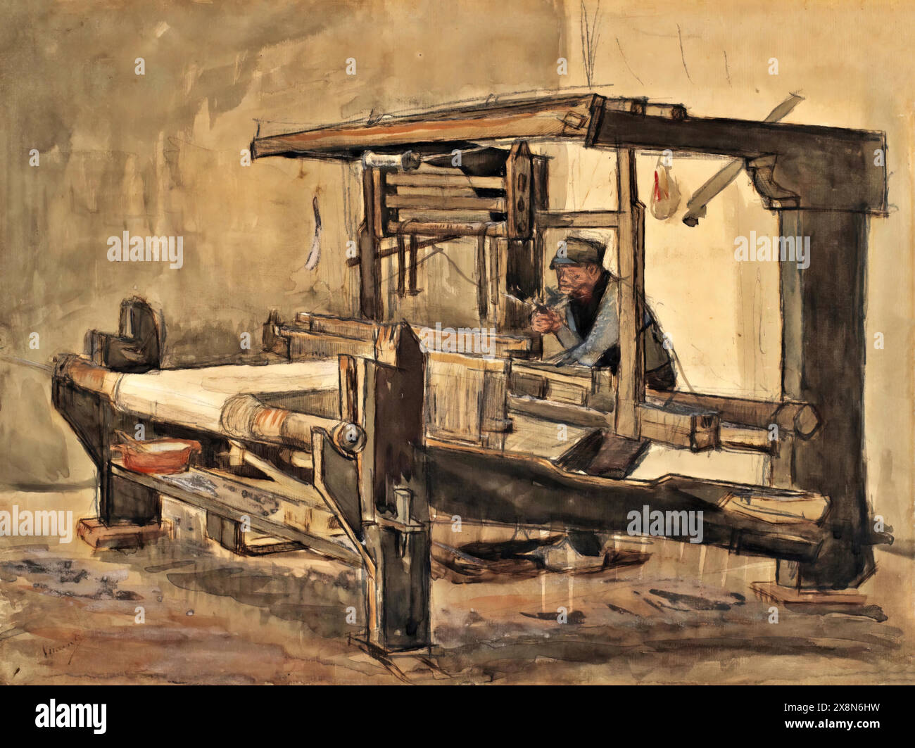 The weaver 1884 vincent van gogh hi-res stock photography and images ...