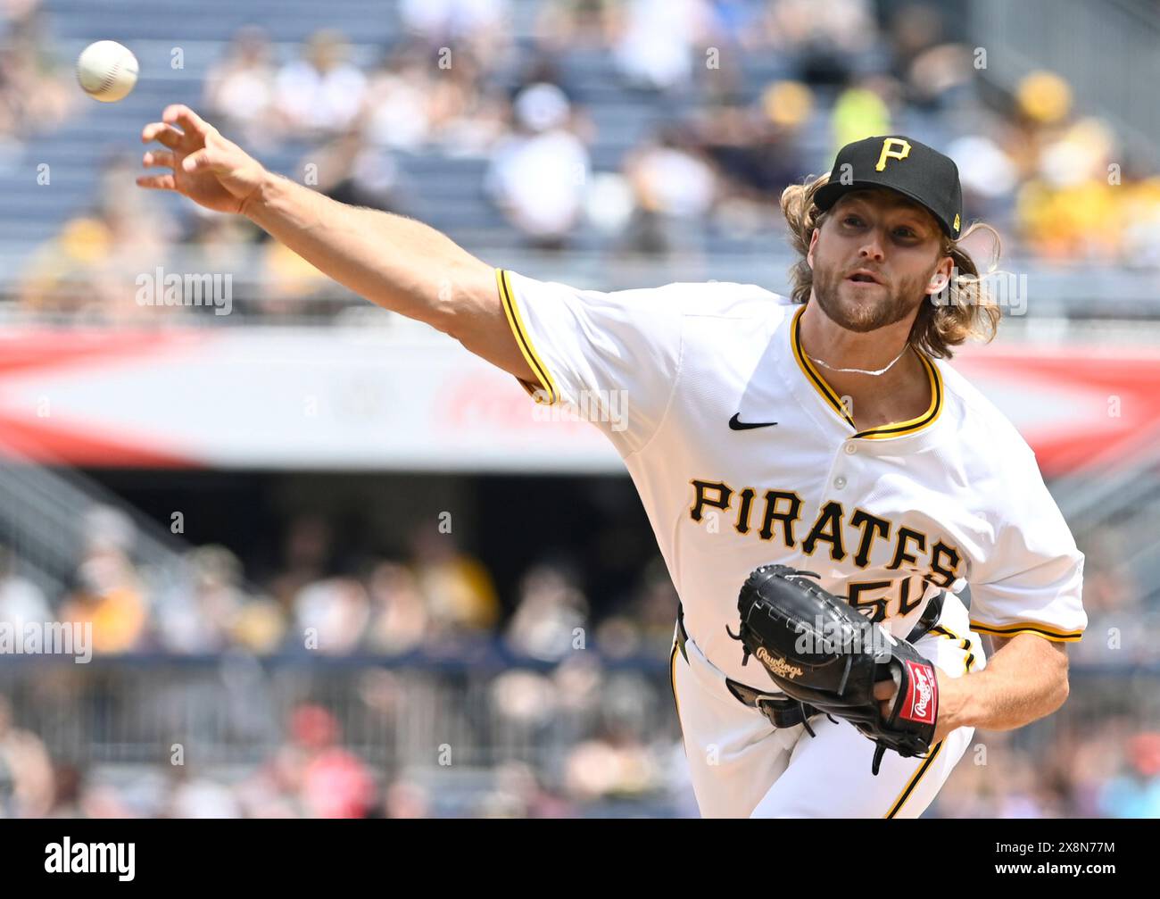Pittsburgh, United States. 26th May, 2024. Pittsburgh Pirates pitcher ...
