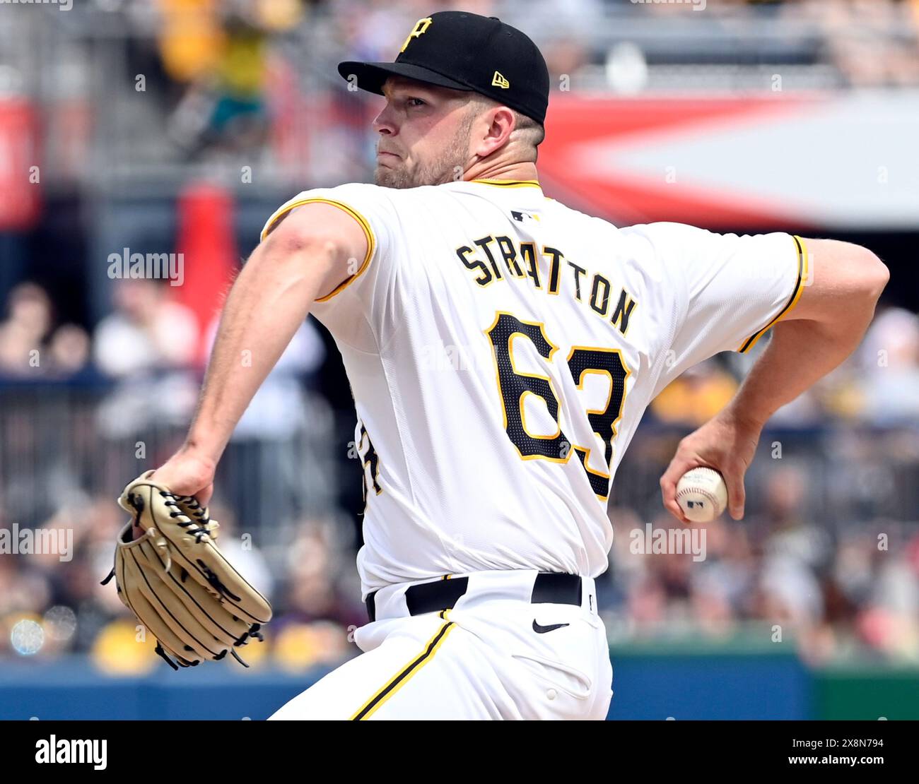 Pittsburgh, United States. 26th May, 2024. Pittsburgh Pirates pitcher ...