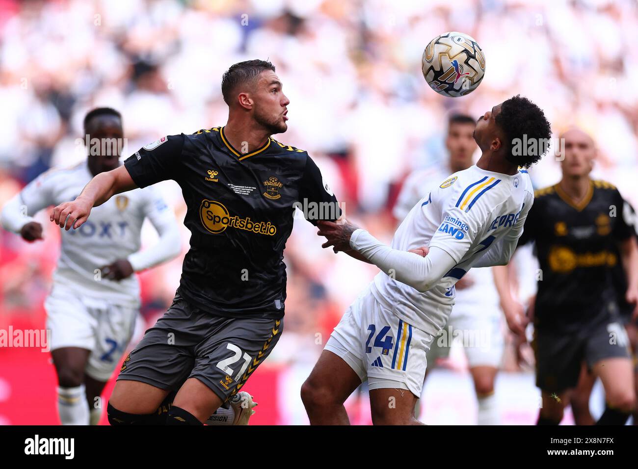 Wembley Stadium, London, UK. 26th May, 2024. EFL Championship Play Off ...