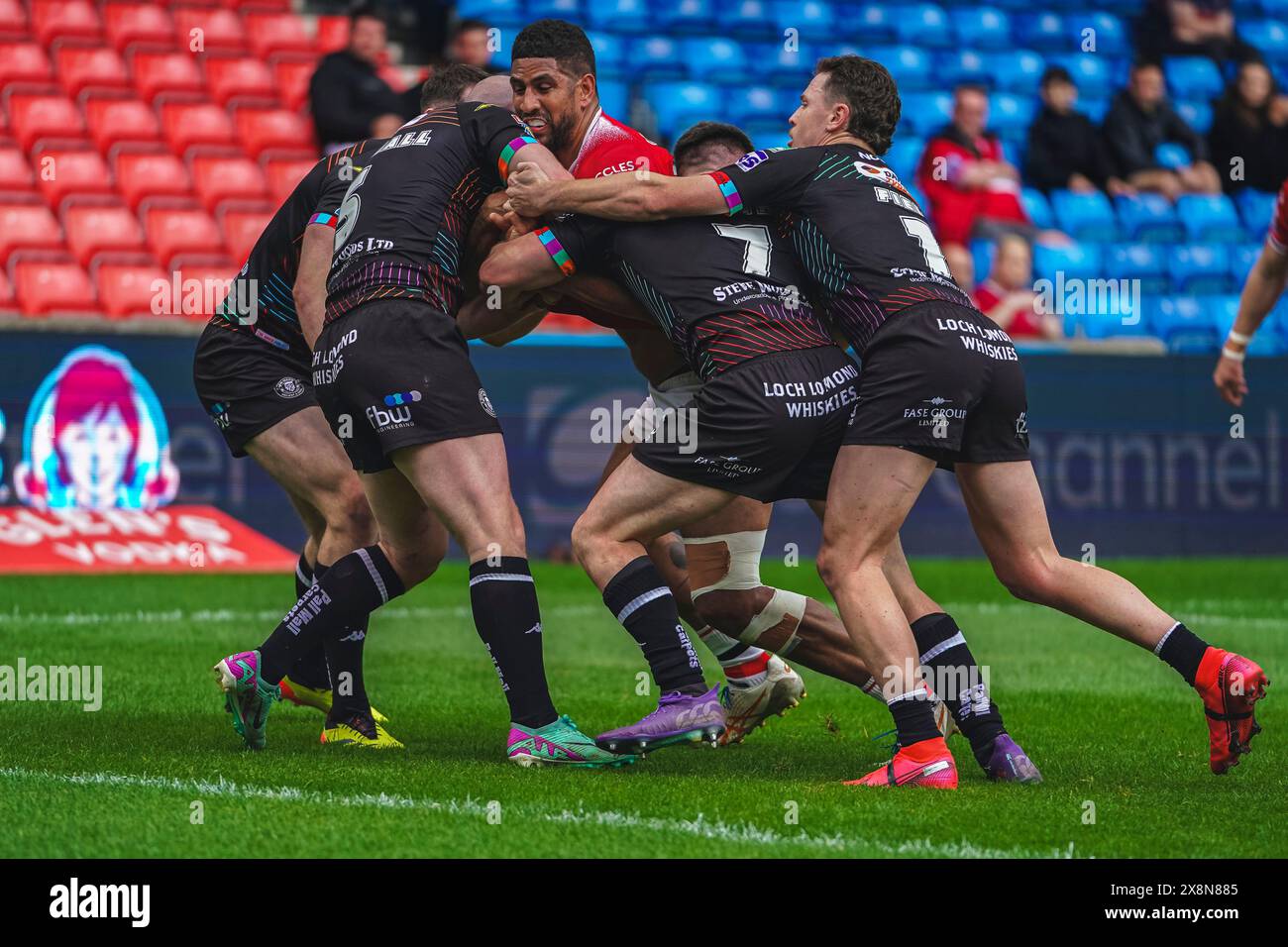 Rugby league wigan warriors hi-res stock photography and images - Alamy