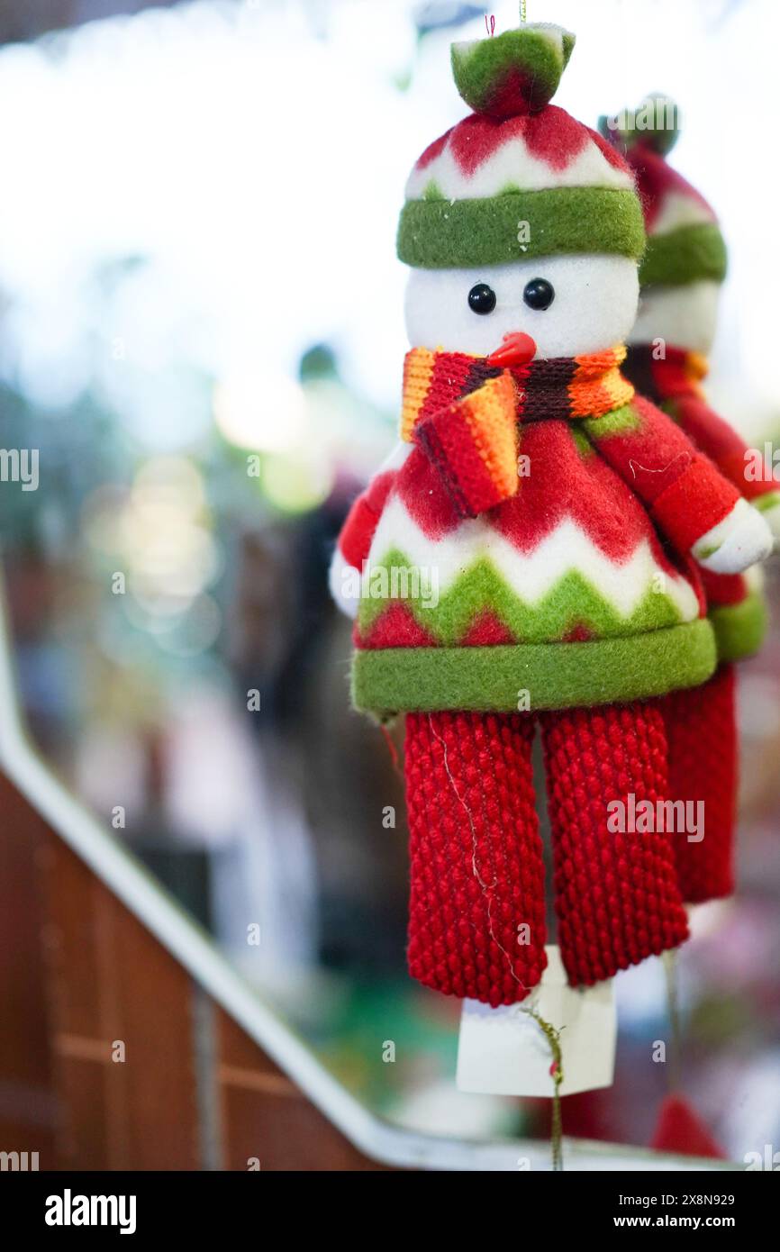 Holiday snowman beautiful holiday illustration hi-res stock photography ...