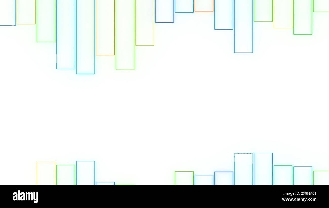 Animated background with moving lines in rhythm. Motion. Simple ...