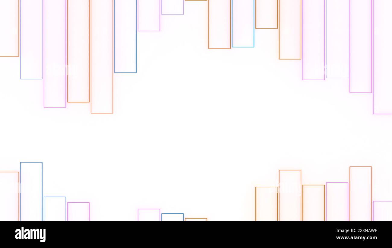 Animated background with moving lines in rhythm. Motion. Simple ...