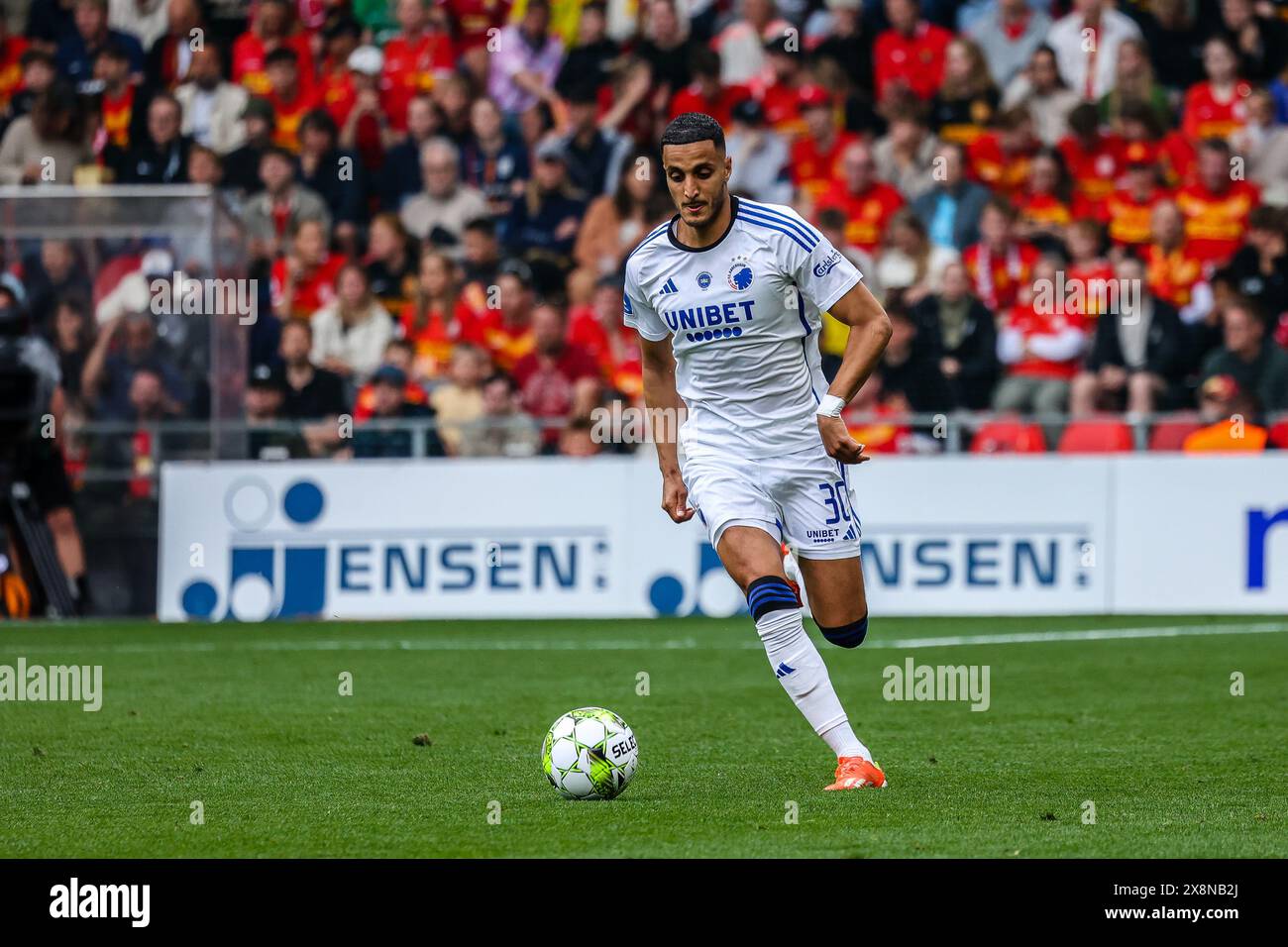Copenhagen, Denmark. 26th, May 2024. Elias Achouri (30) of FC ...