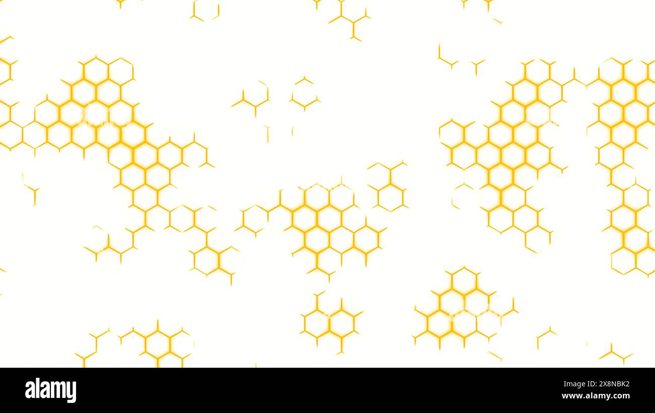 Abstract background with hexagon shapes. Design. Fragment of plastic ...