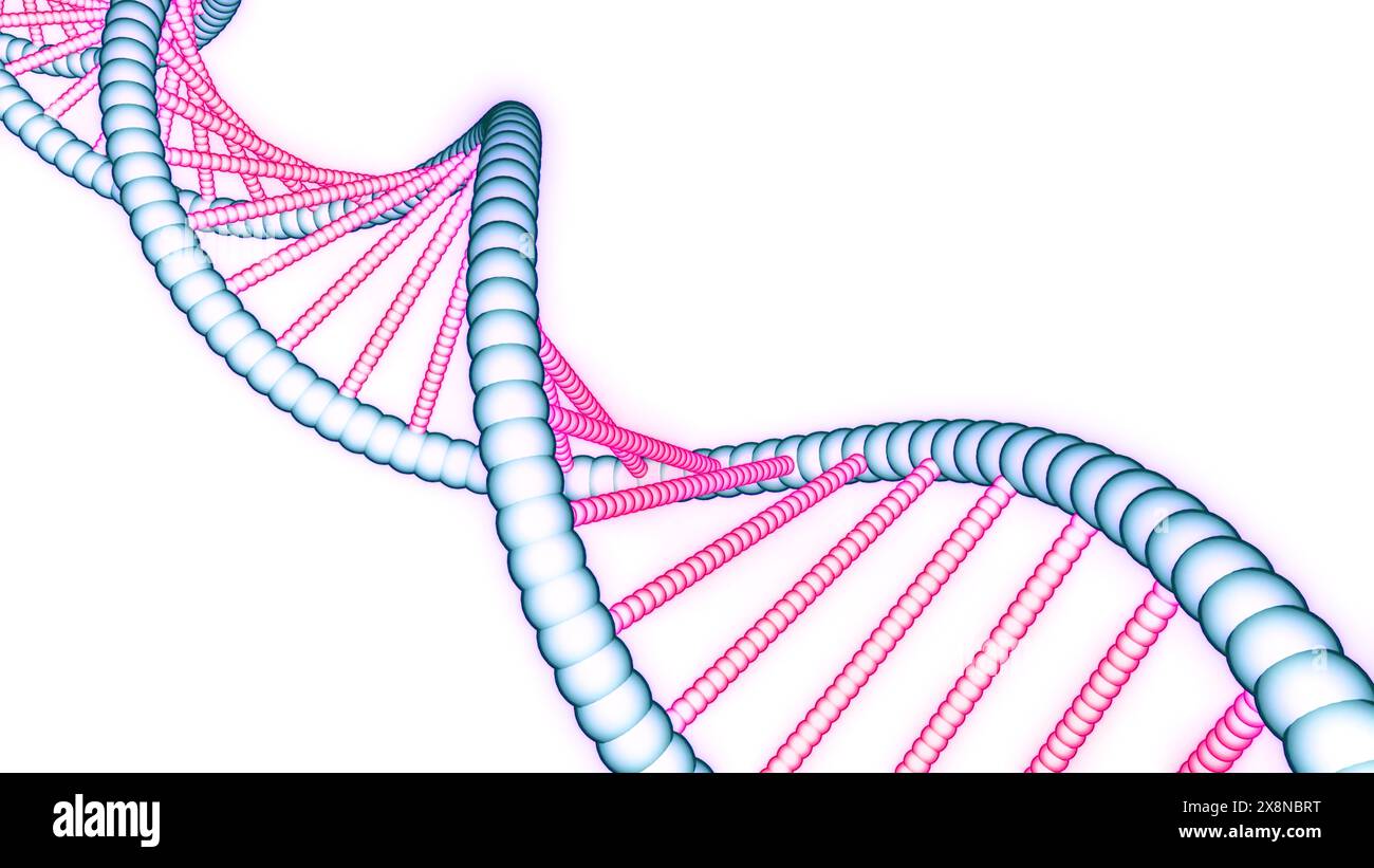Colorful animation dna double helix hi-res stock photography and images ...