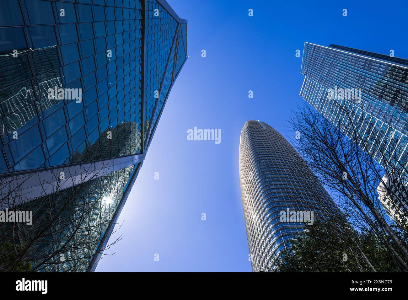 San Francisco, CA, USA. March 16, 2024 : Salesforce Park, rooftop 5.4 ...