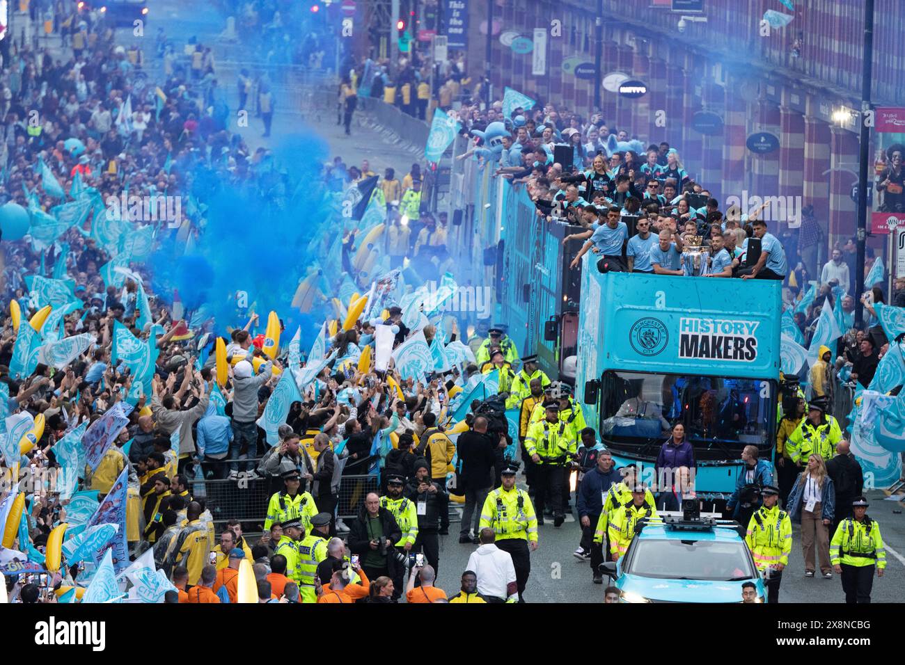 Erling haaland man city celebration hi-res stock photography and images ...