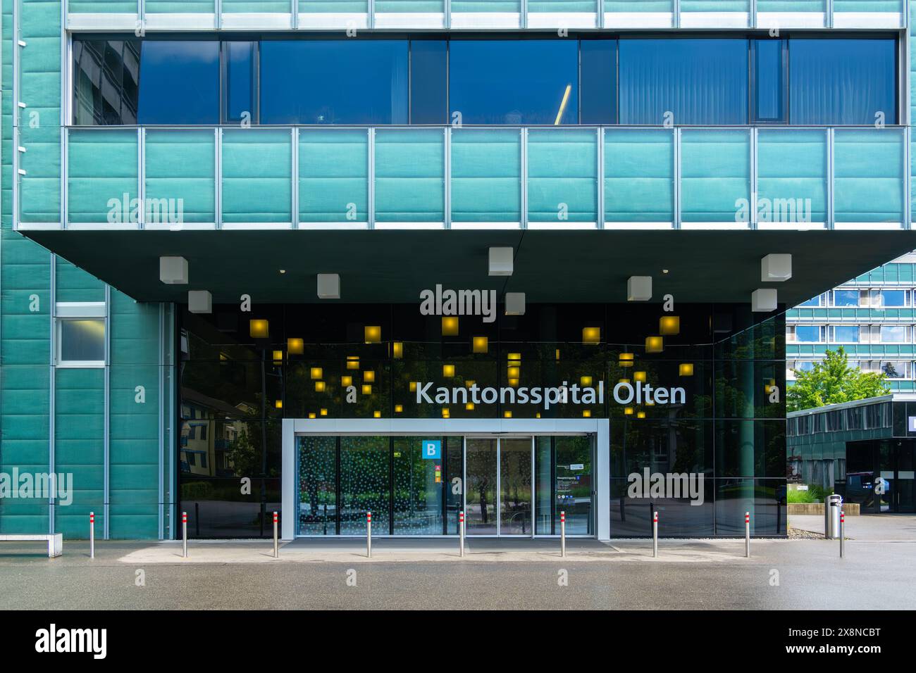 Olten, Switzerland - May 25, 2024: Modern medical facility, the ...