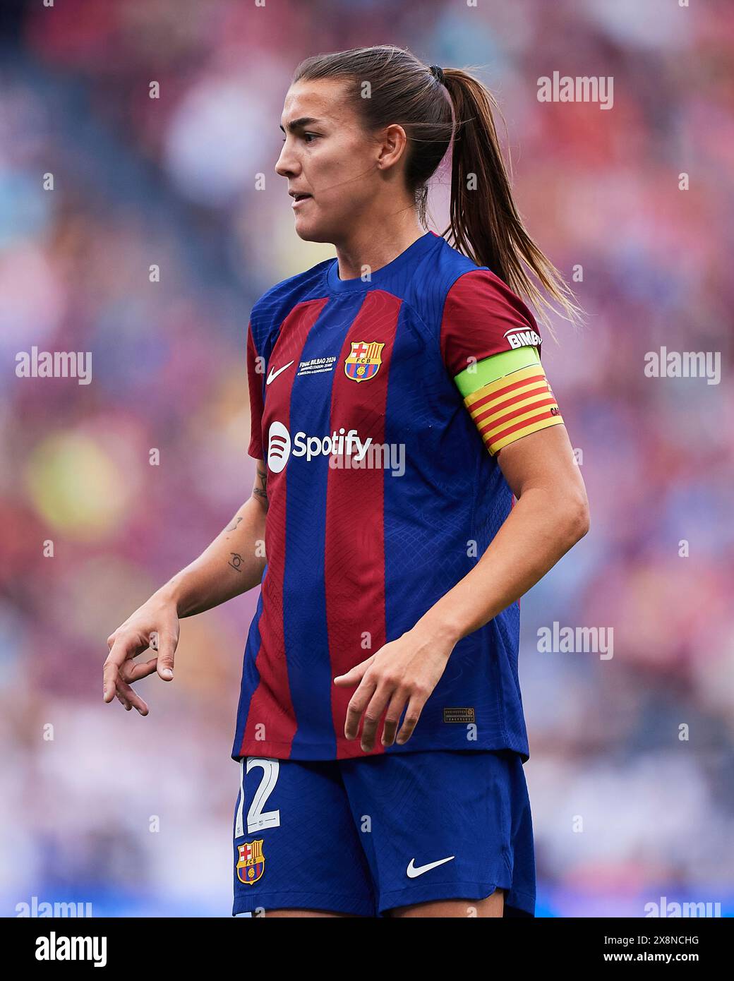 Patricia Guijarro of FC Barcelona looks on during the UEFA Women's ...