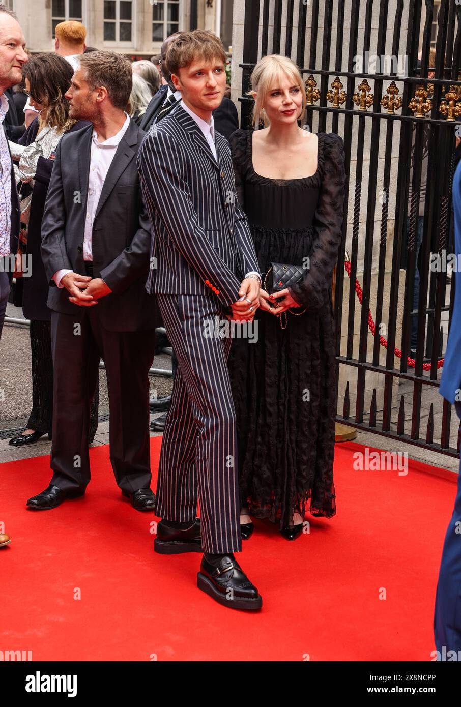 London, UK. 23rd May, 2024. Murdo Mitchell and Lucy Boynton attend The ...