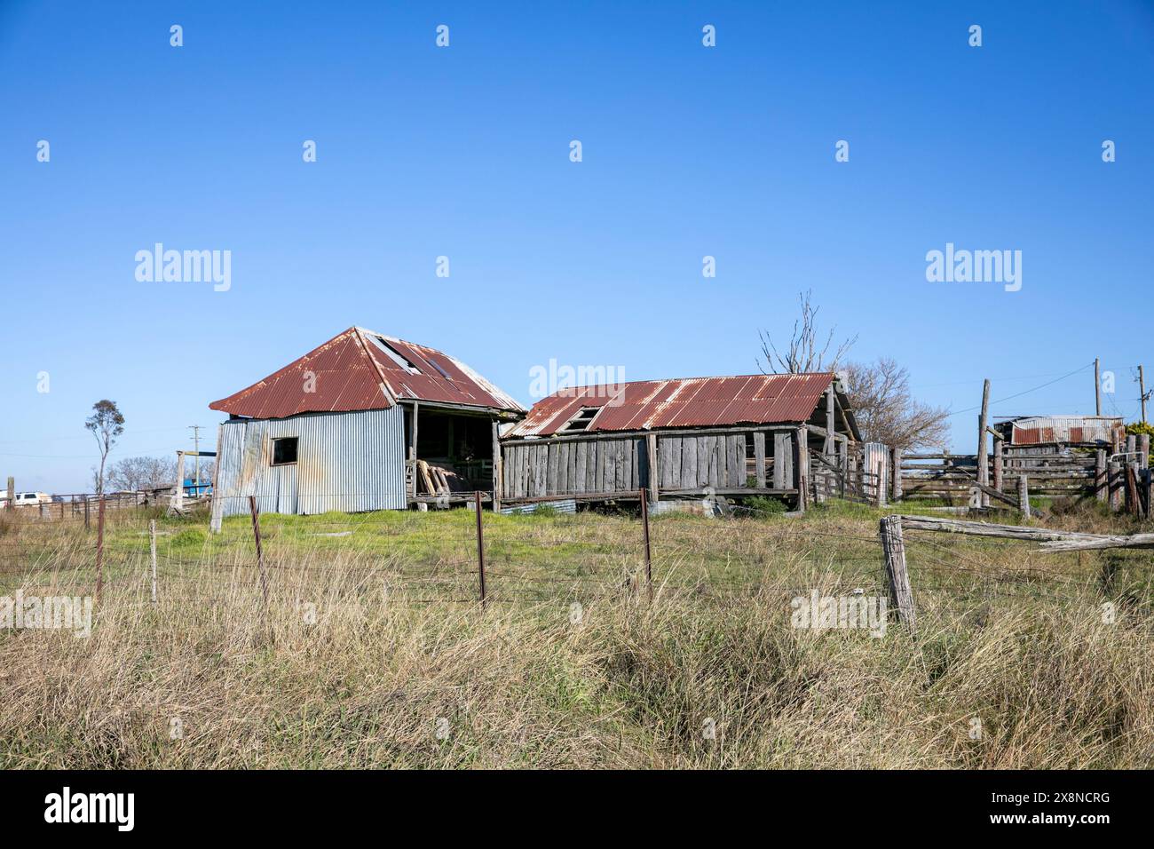 Australia farm ,rustic sheds and farm out buildings on an australian ...