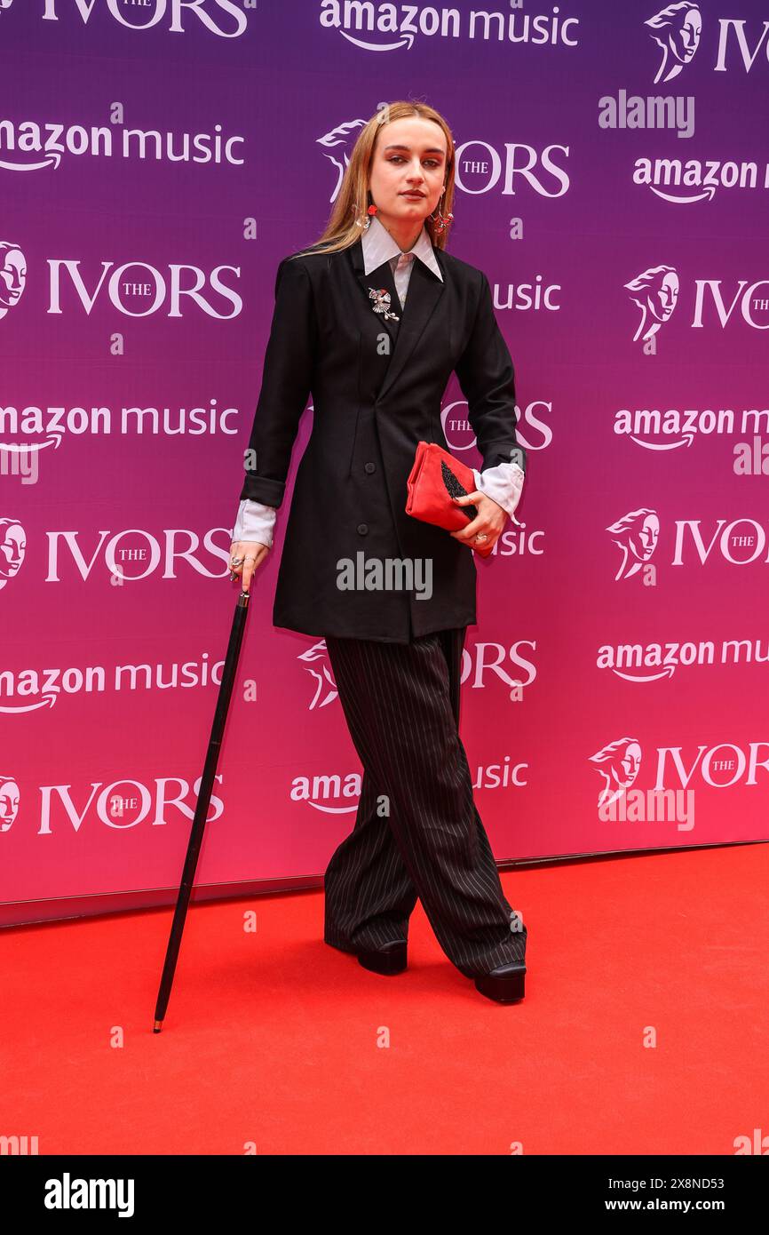 Imogen Williams attends The Ivors 2024 at the Grosvenor House Hotel in ...