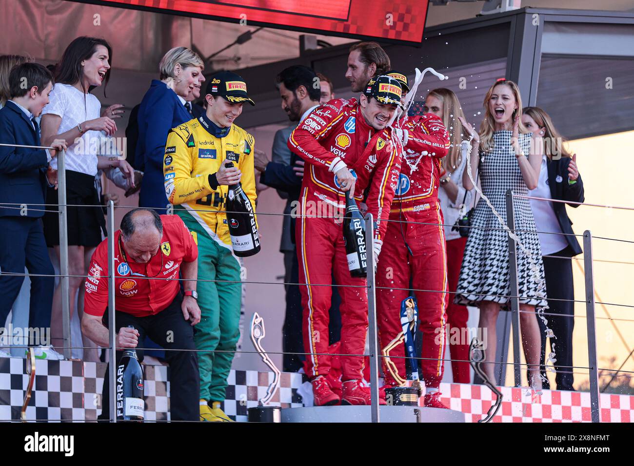 Monaco, Monaco. 26th May, 2024. Circuit of Monaco Podium 2024 Formula 1 ...
