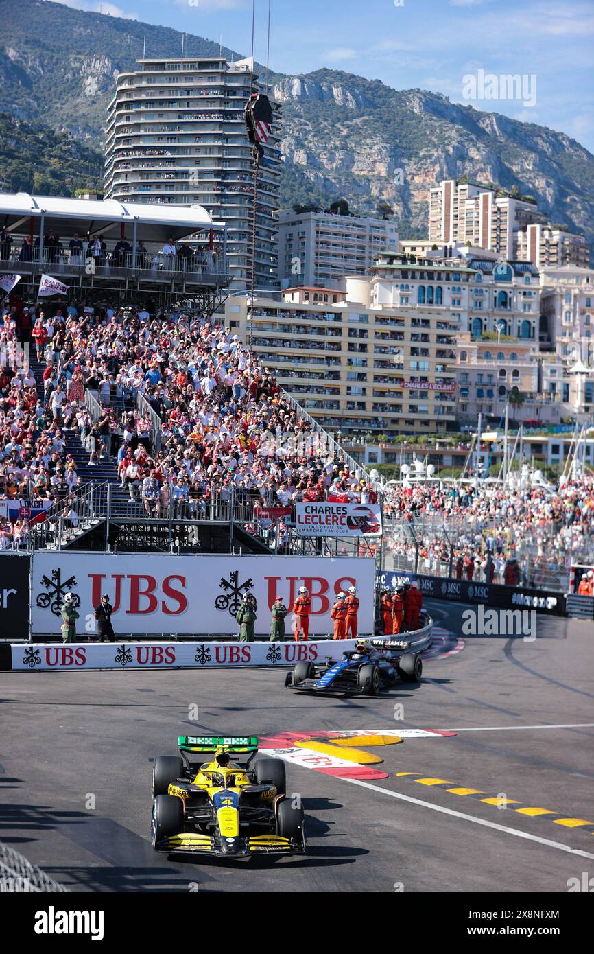 Monaco, Monaco. 26th May, 2024. Circuit of Monaco #4 Lando Norris (gbr) McLaren F1 Team McLaren ...