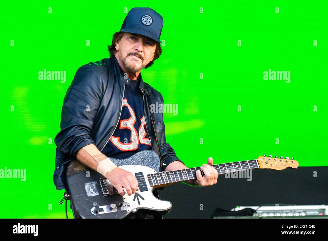Napa, USA. 25th May, 2024. Eddie Vedder of Pearl Jam performs during ...