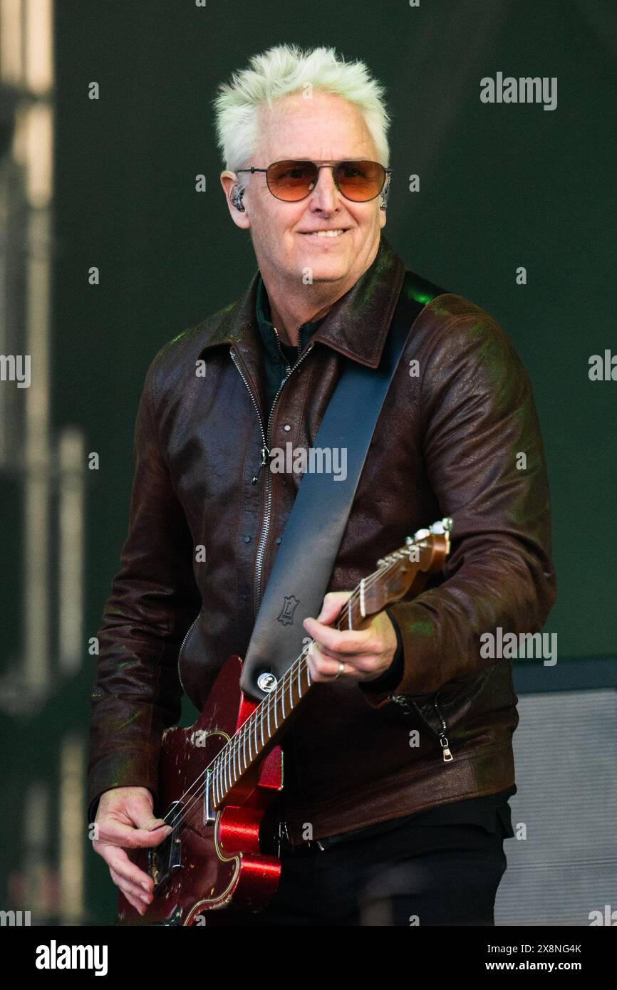 Napa, USA. 25th May, 2024. Mike McCready of Pearl Jam performs during ...