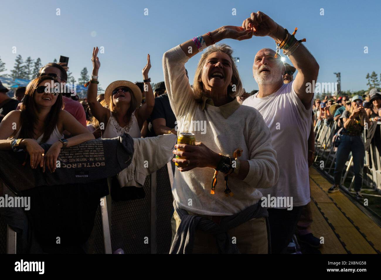 Napa, USA. 25th May, 2024. Chef Jose Andres and Wife, Patricia Andres ...
