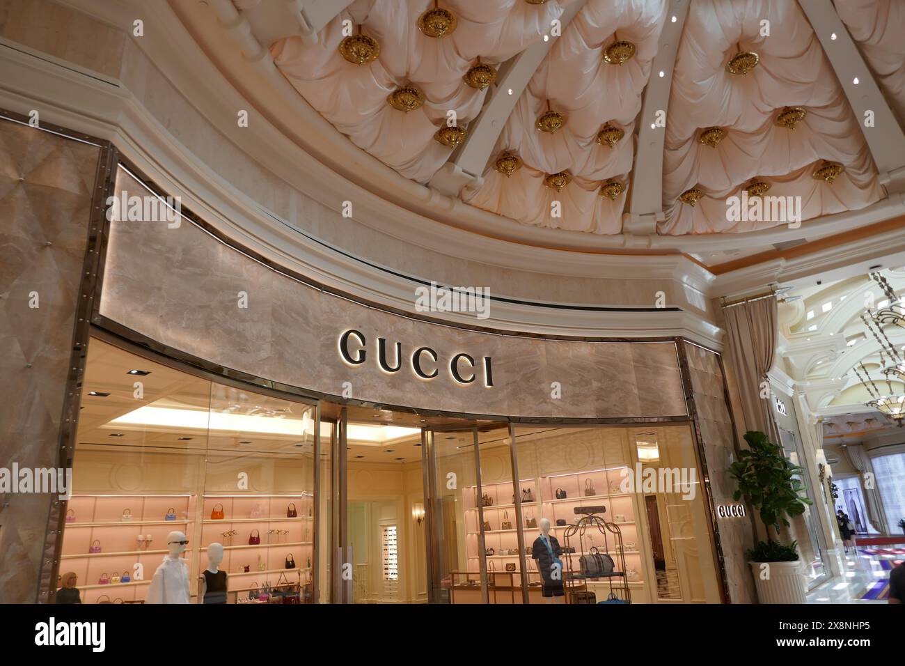 Las Vegas, Nevada, USA 15th May 2024 Gucci at Wynn Hotel & Casino on ...
