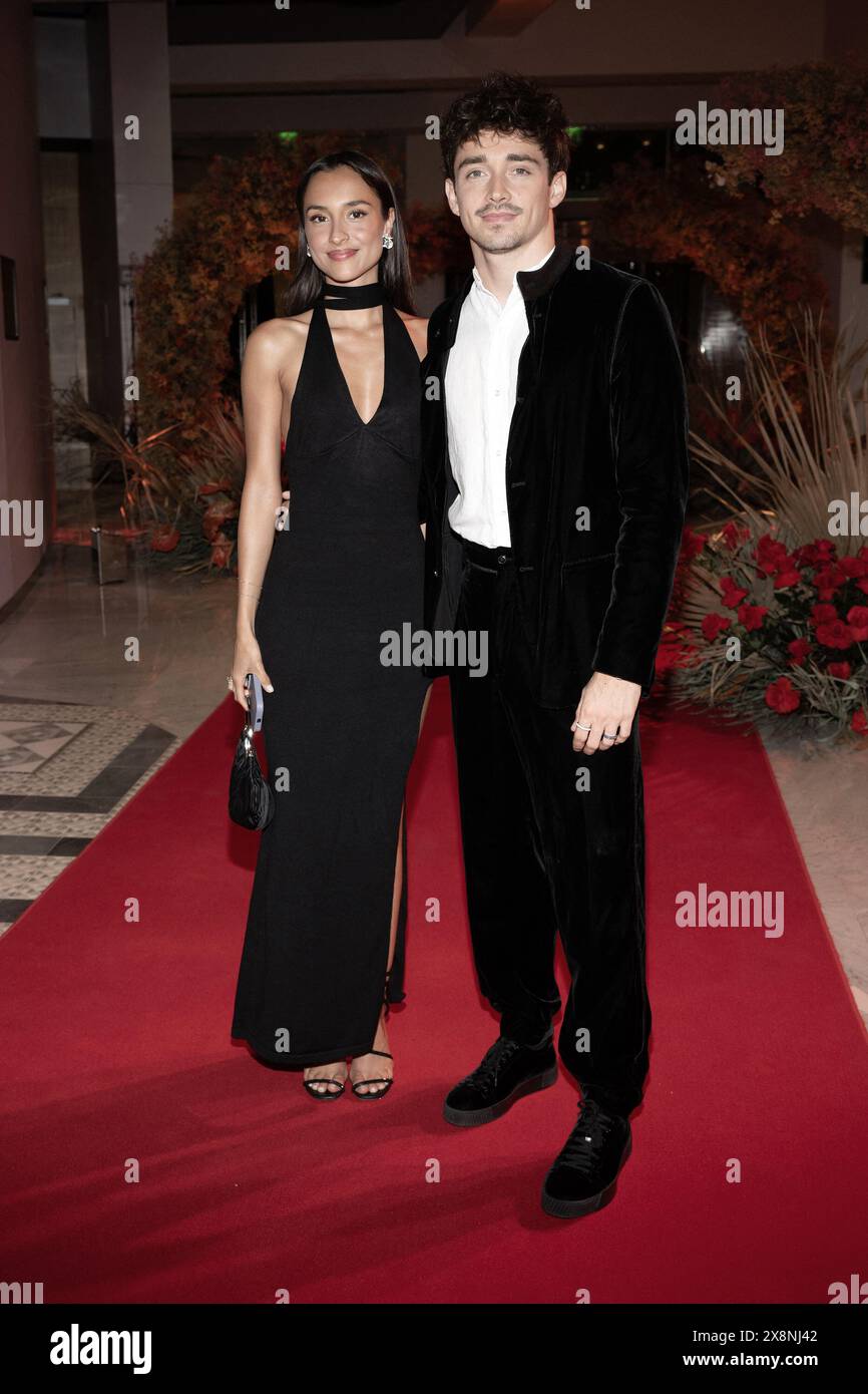 Monte Carlo, Monaco. 27th May, 2024. Alexandra Saint Mleux and race ...