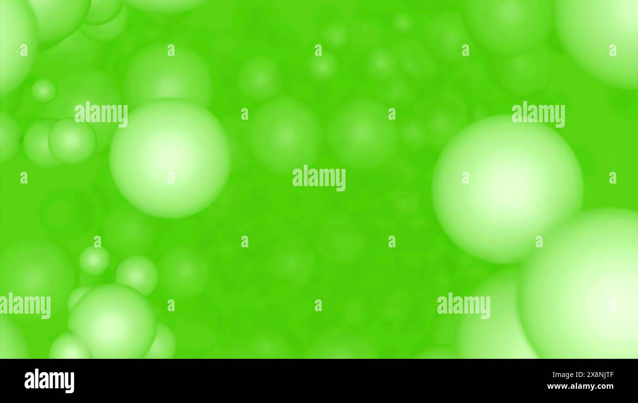Abstract bright background animated with transparent air floating ...