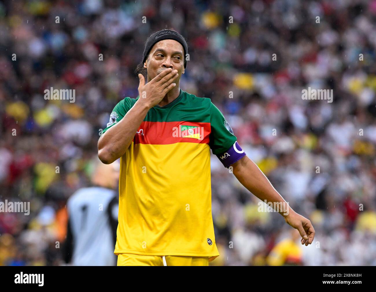 Rio De Janeiro, Brazil. 26th May, 2024. Ronaldinho Gaucho of União ...