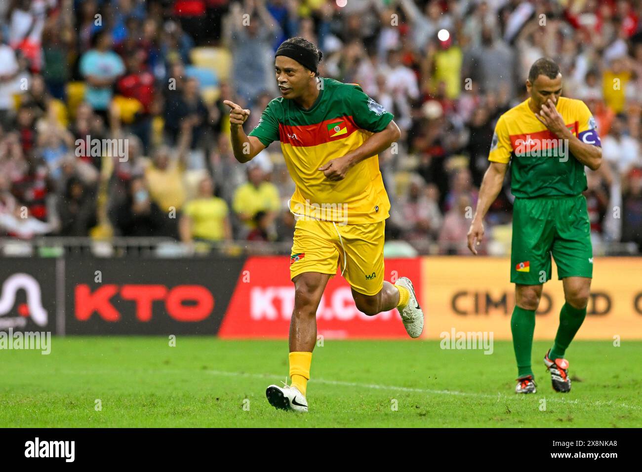 Rio De Janeiro, Brazil. 26th May, 2024. Ronaldinho Gaucho of União ...