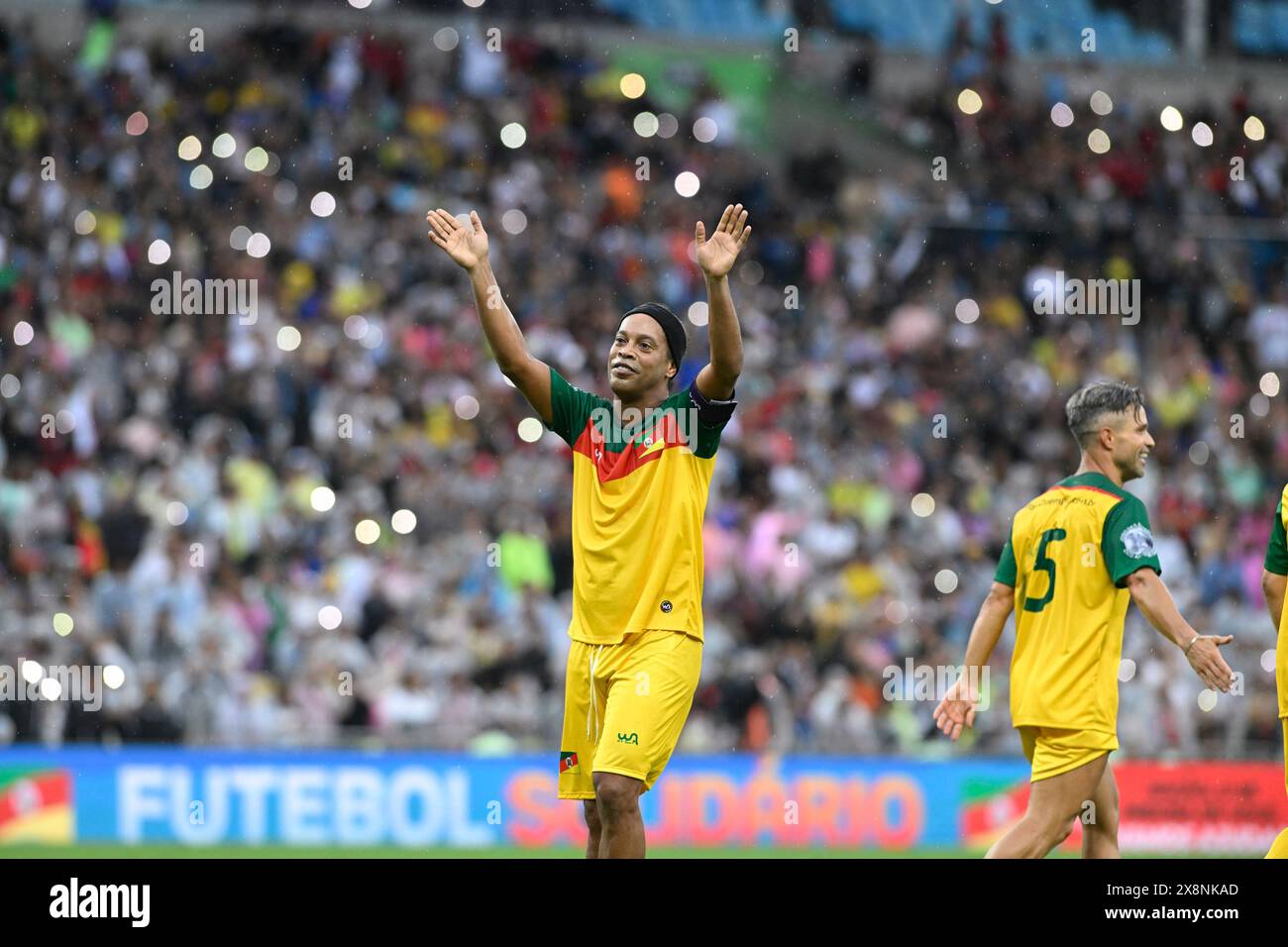 Rio De Janeiro, Brazil. 26th May, 2024. Ronaldinho Gaucho of União ...