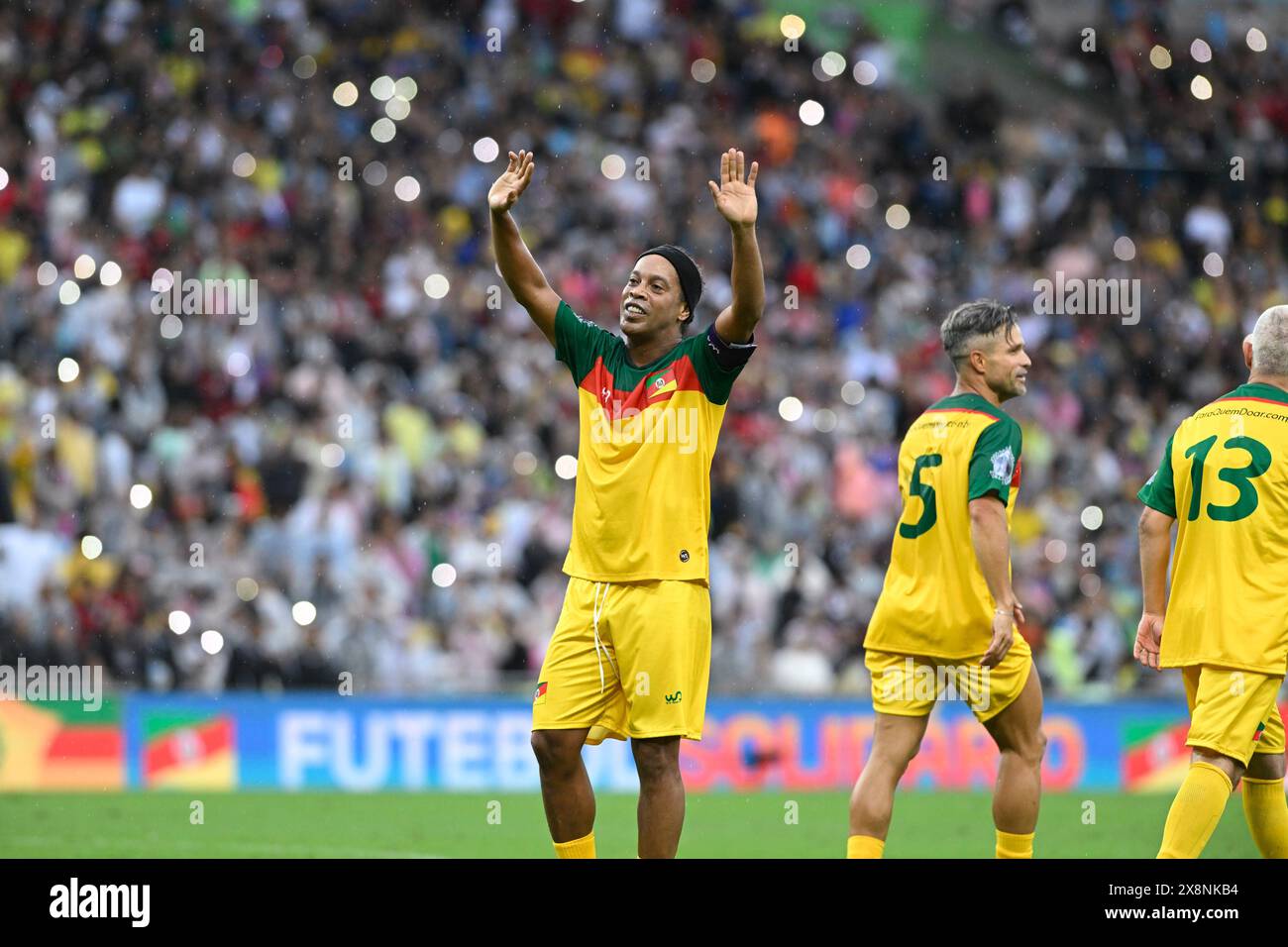 Rio De Janeiro, Brazil. 26th May, 2024. Ronaldinho Gaucho of União ...