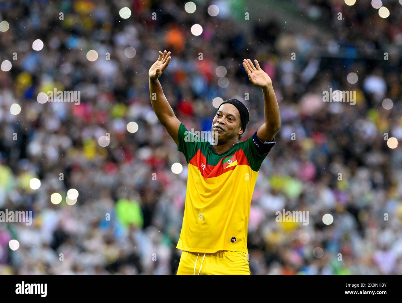 Rio De Janeiro, Brazil. 26th May, 2024. Ronaldinho Gaucho of União ...