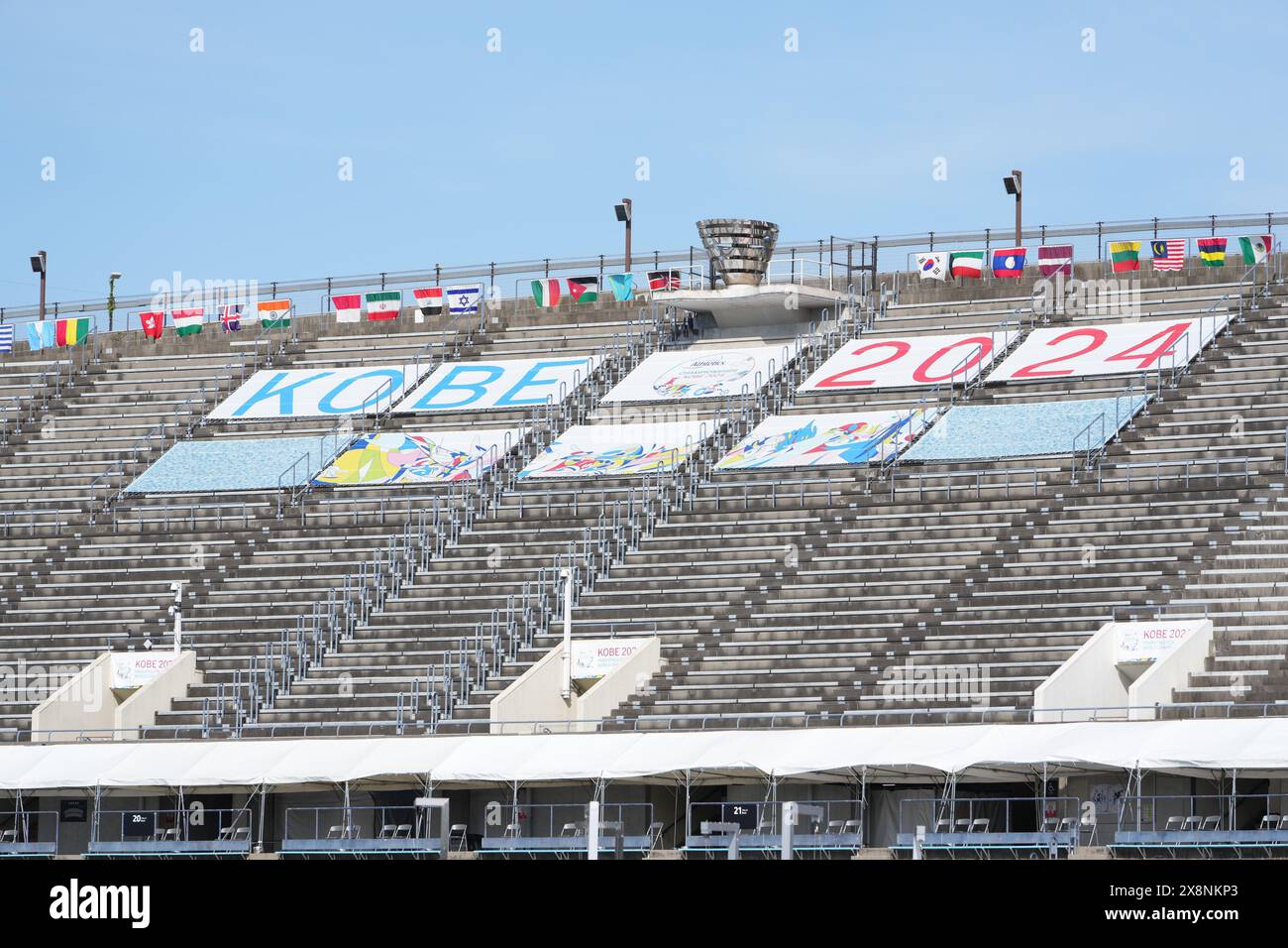 Hyogo, Japan. 25th May, 2024. General view Athletics : Kobe 2024 Para ...