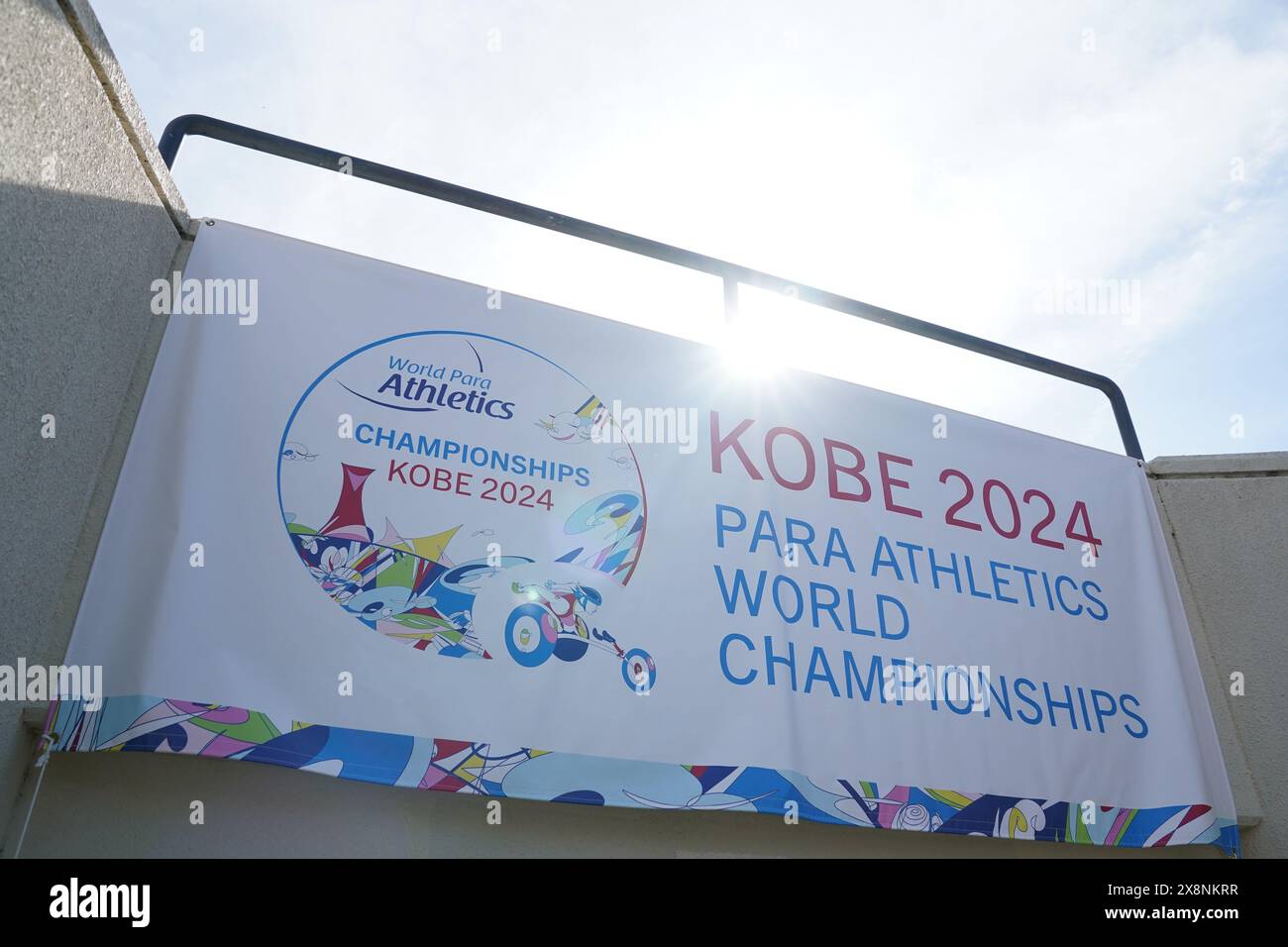 Hyogo, Japan. 25th May, 2024. General view Athletics : Kobe 2024 Para Athletics World ...