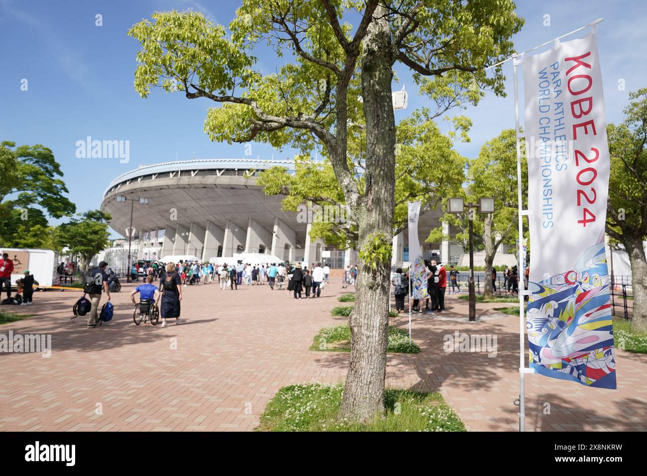 Hyogo, Japan. 25th May, 2024. General view Athletics : Kobe 2024 Para ...