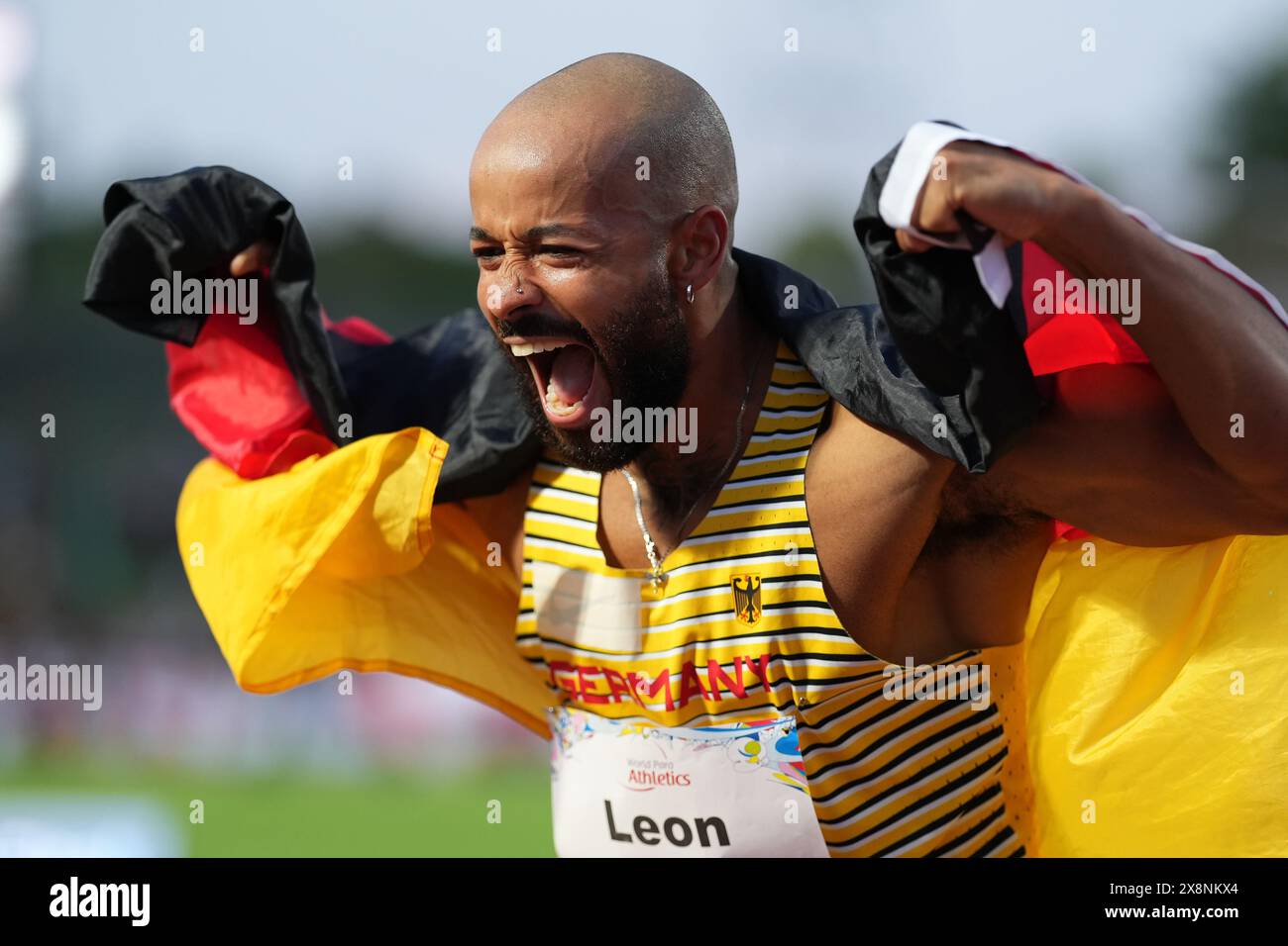 Hyogo, Japan. 25th May, 2024. Leon SCHAEFER (GER) Athletics : Kobe 2024 ...