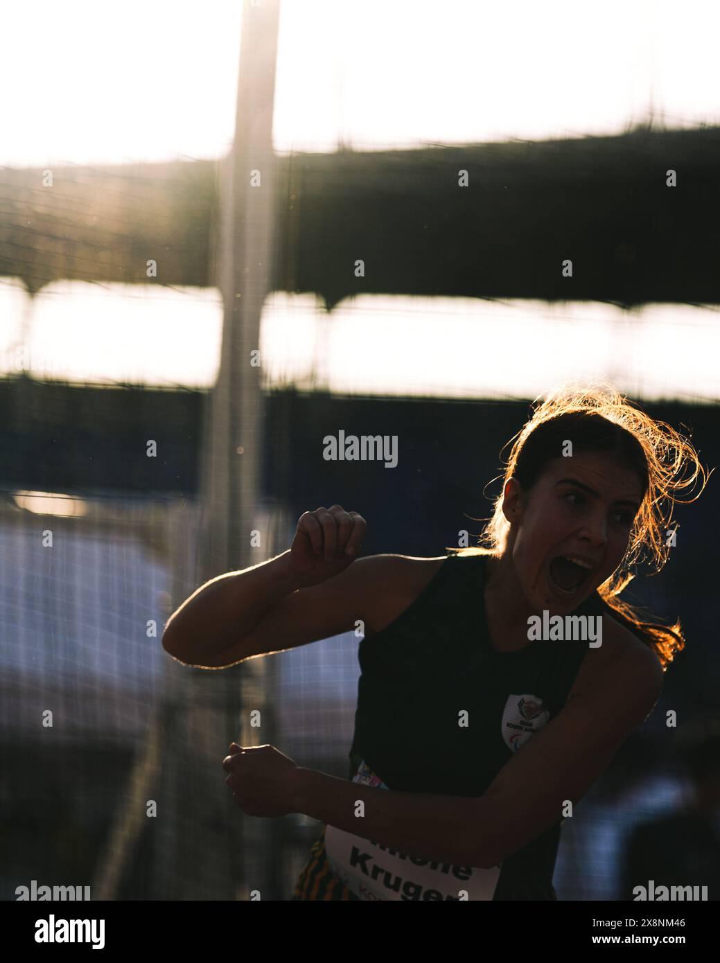 Hyogo, Japan. 25th May, 2024. Simone KRUGER (RSA) Athletics : Kobe 2024 ...