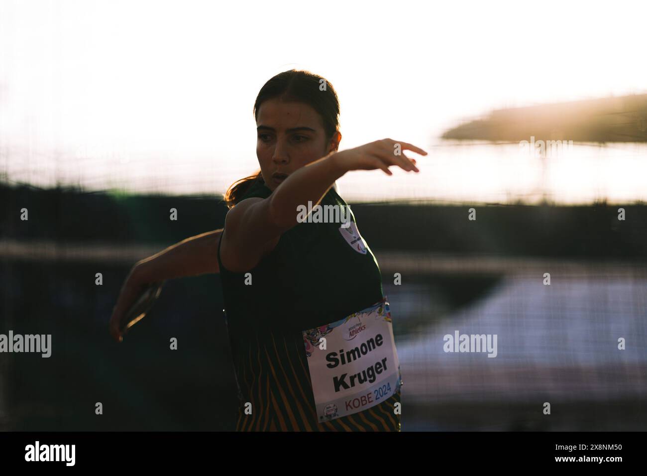 Hyogo, Japan. 25th May, 2024. Simone KRUGER (RSA) Athletics : Kobe 2024 ...