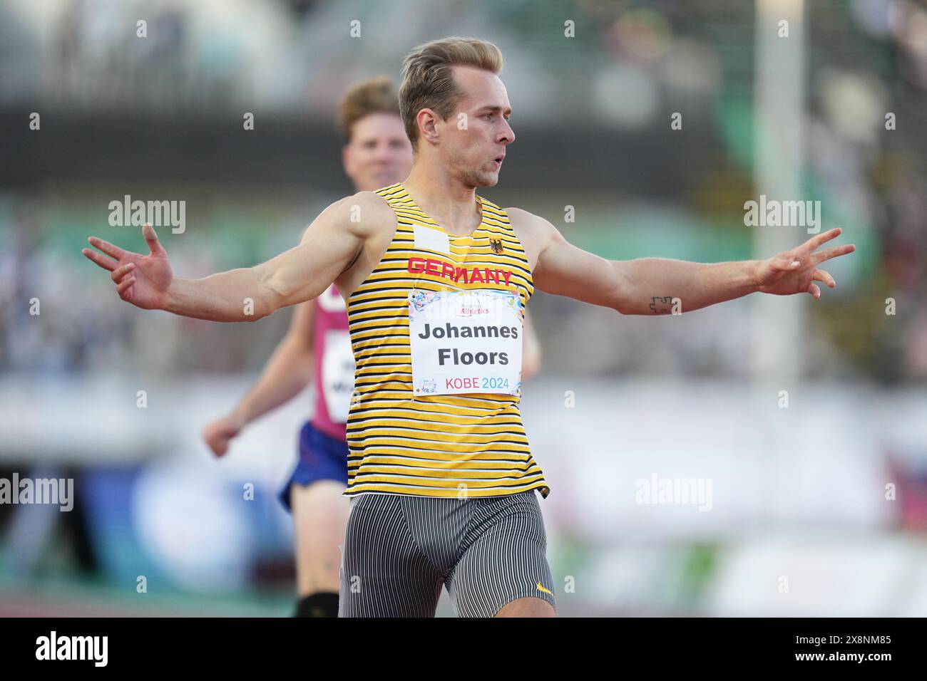 Hyogo, Japan. 25th May, 2024. Johannes FLOORS (GER) Athletics : Kobe ...