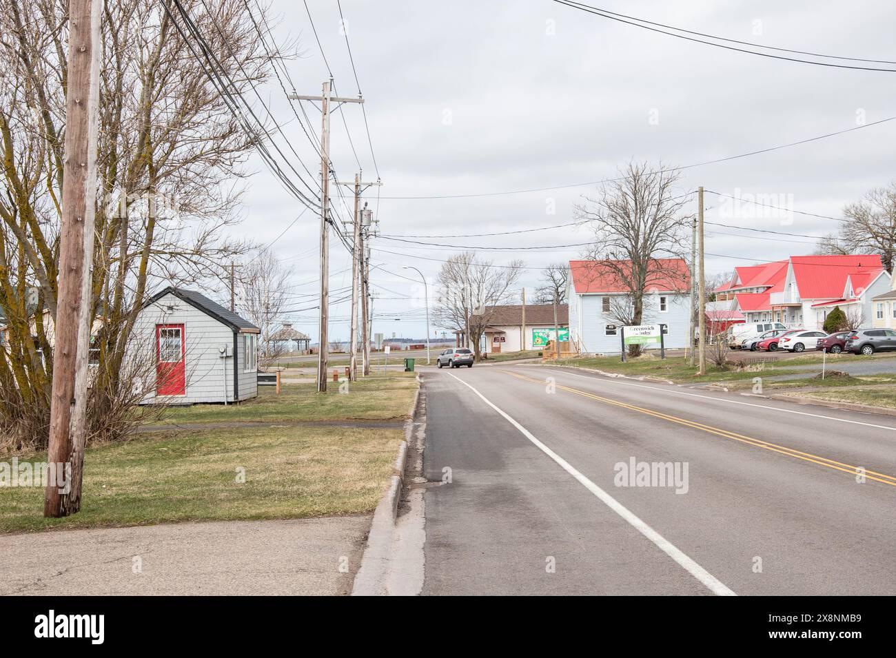Residences in St. Peters Bay, Prince Edward Island, Canada Stock Photo - Alamy