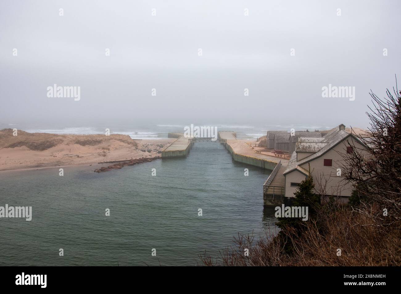 Singing sands beach at Basin Head Provincial Park in Kingsboro, Prince ...