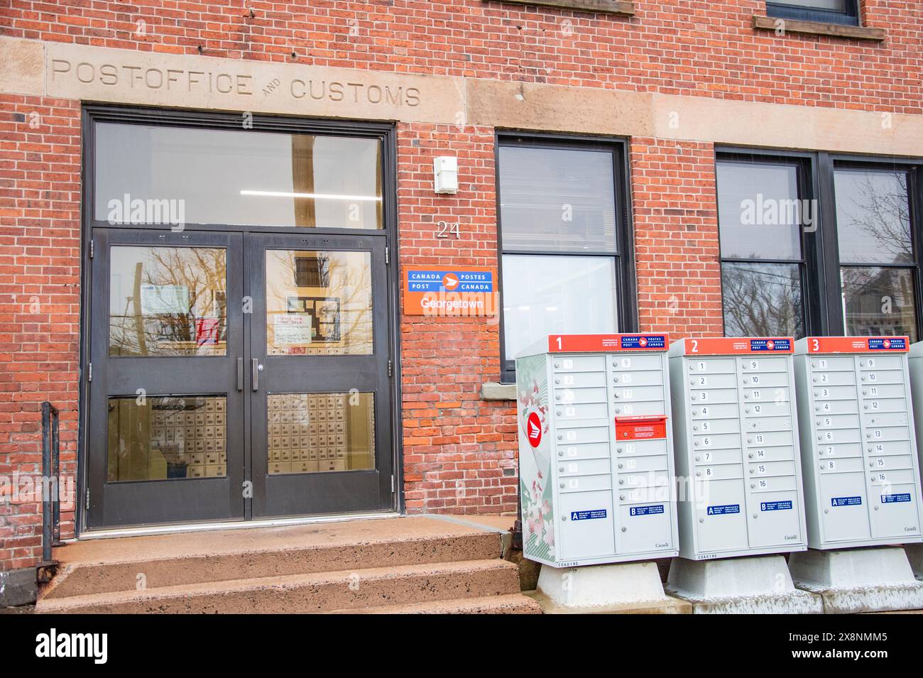 Post office in Georgetown, Prince Edward Island, Canada Stock Photo - Alamy