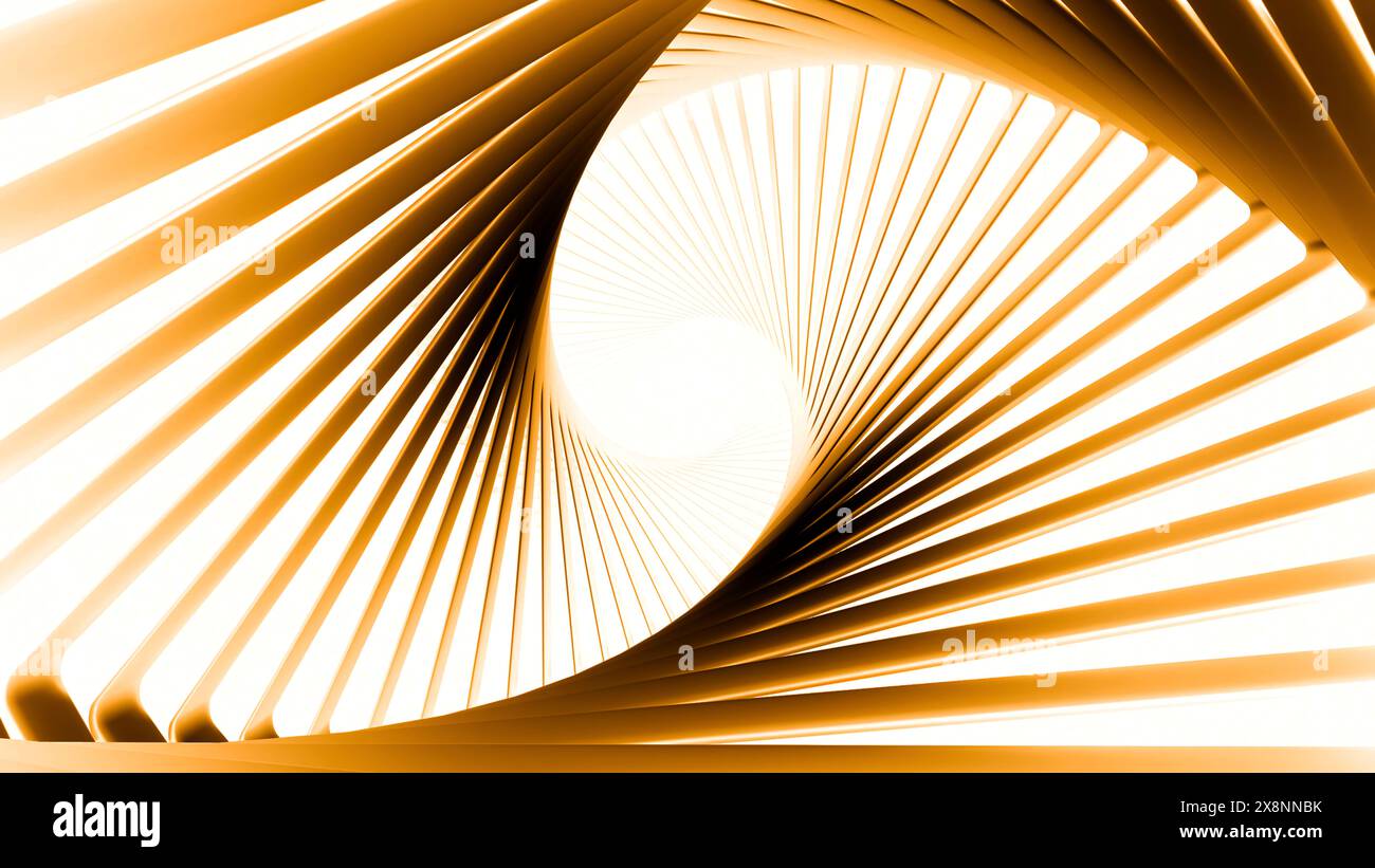 Colorful laser lines of hi-tech neon spiral background. Design. Neon ...