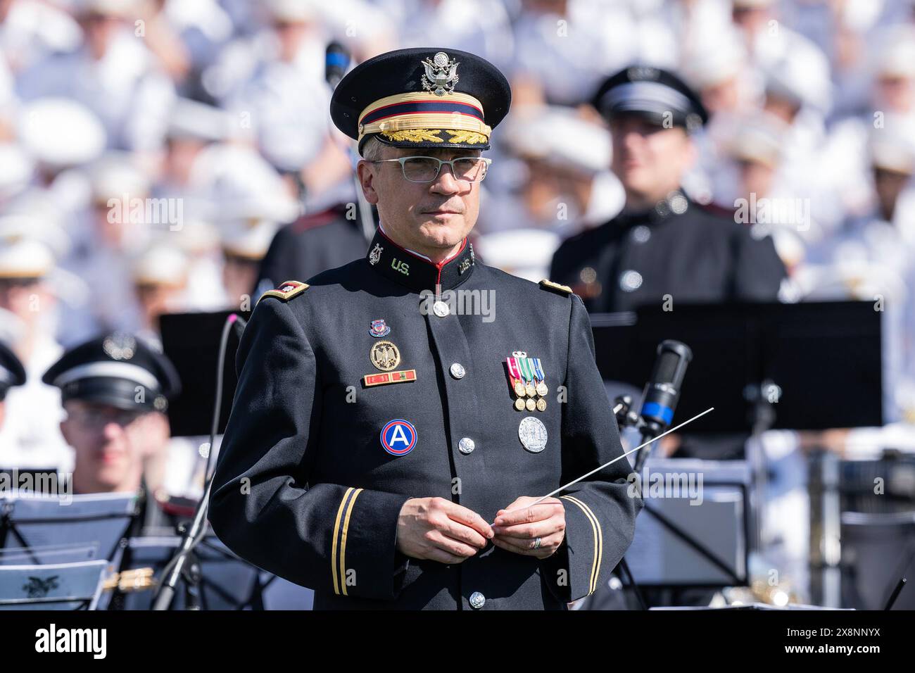 West Point, United States. 25th May, 2024. Lieutenant colonel Daniel ...
