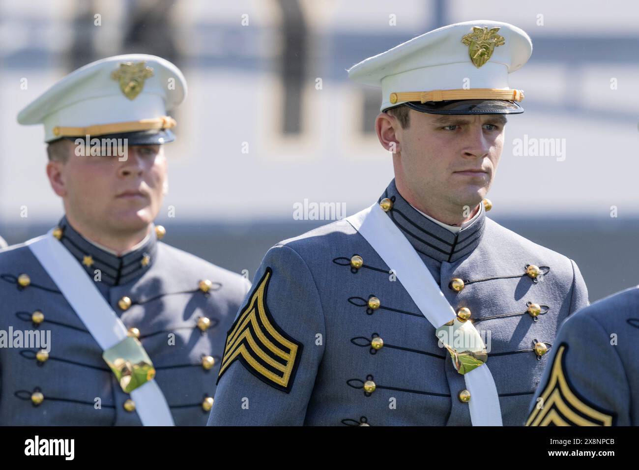 West Point, New York, USA. 25th May, 2024. Graduates arrive for U.S ...