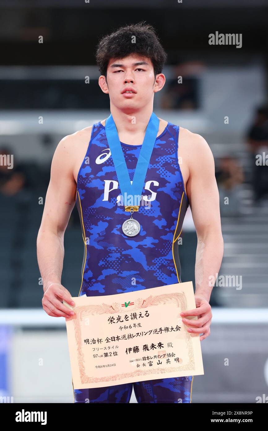 Tokyo, Japan. 24th May, 2024. Hibiki Ito Wrestling : Meiji Cup All ...